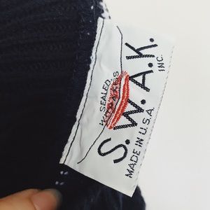 Vintage | Sweaters | Vintage 8s B W Open Sided Sweater | Poshmark